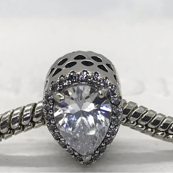 Pandora | Jewelry | Pandora Radiant Teardrop Charm | Poshmark